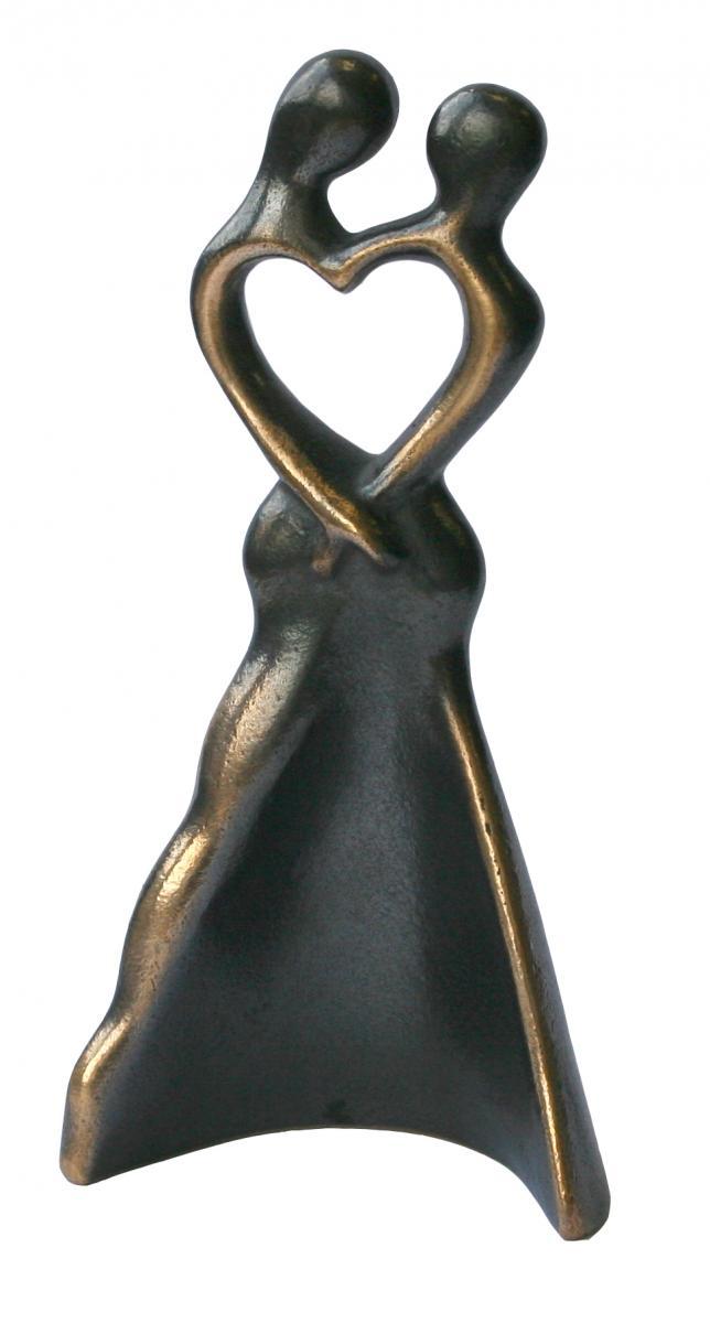Bronzefigur - Hjerte par